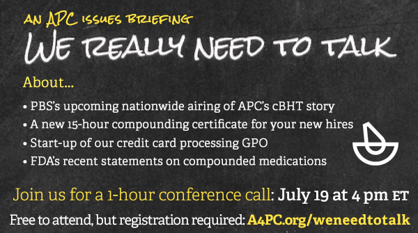 APC’s cBHT story is going live nationwide on PBS (plus other exciting news)